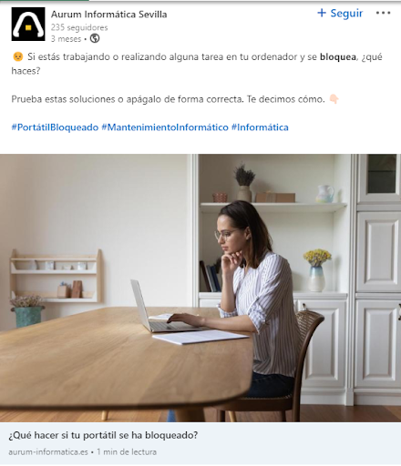 ¿Qué publicar en LinkedIn como empresa? (+ ejemplos)-Blog ¿Qué publicar en LinkedIn como empresa? (+ ejemplos)-Blog